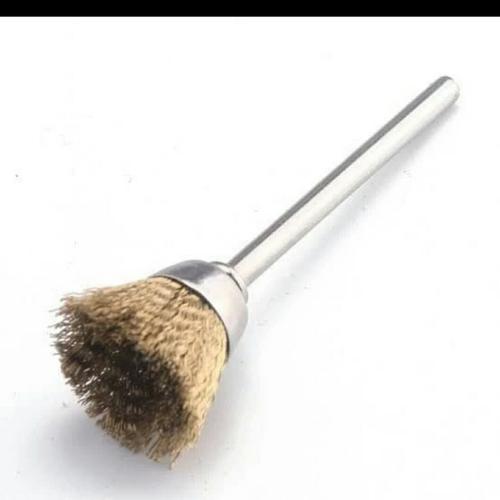 Jual Sikat Kawat Kuningan Mini Grinder Cup Wire Brush Baja Besi Bor ...