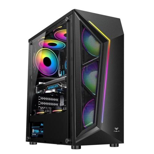 Jual AULA FZ012 ATX Gaming Case - AULA FZ012 ( include 3 fan RGB ...