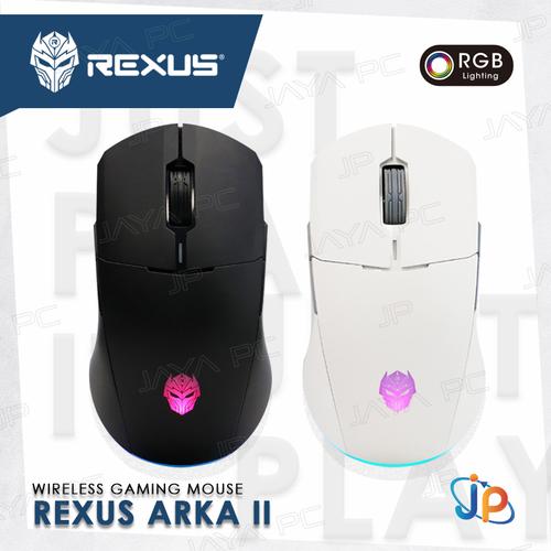 Jual Mouse Gaming Wireless Rexus Arka II RX107 RGB - Macro Gaming Mouse ...