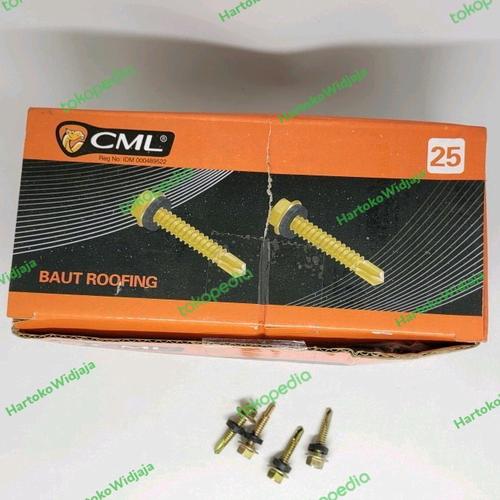 Jual BAUT ROOFING 2,5 CM / SKRUP ROOFING 12 X 25 CAMEL ISI 500 PCS ...