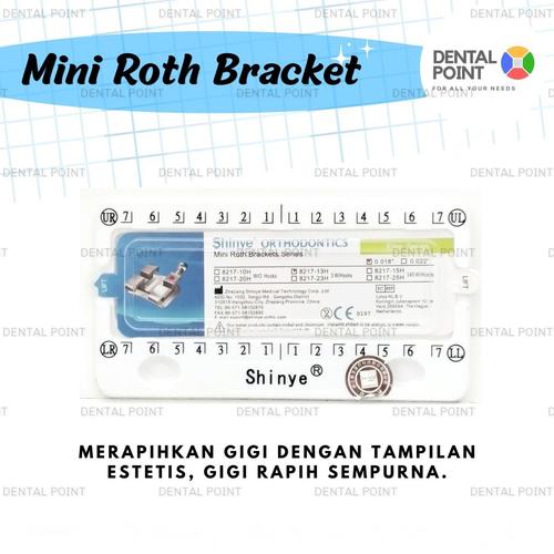 Promo Bracket Mini Roth Shinye/S-Ortho - 0.18 No hook - Kota Surabaya ...