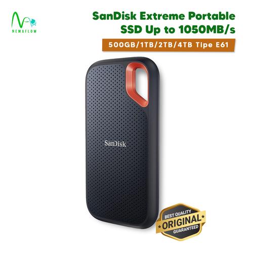 Jual SSD Eksternal SanDisk Extreme Portable SSD V2 USB Type C 3.2 1050MB/s - 500 GB - Jakarta ...