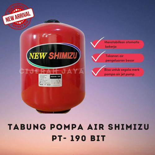 Jual TABUNG POMPA AIR SHIMIZU 19 LITER / PRESSURE TANK SHIMIZU PT 190 ...