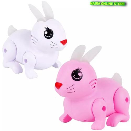 Jual MAINAN ANAK BALITA UNIK LUCU KELINCI RABBIT LOMPAT MUSICAL BAYI ...