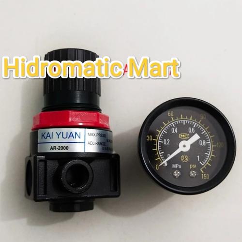 Jual Regulator AR-2000 1/4 Pnuematic - Jakarta Barat - HIDROMATIC MART ...