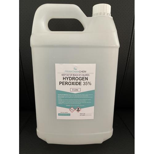 Jual H2O2 35% Hydrogen Peroxide 35% Food Grade 5 Liter ex solvay ...