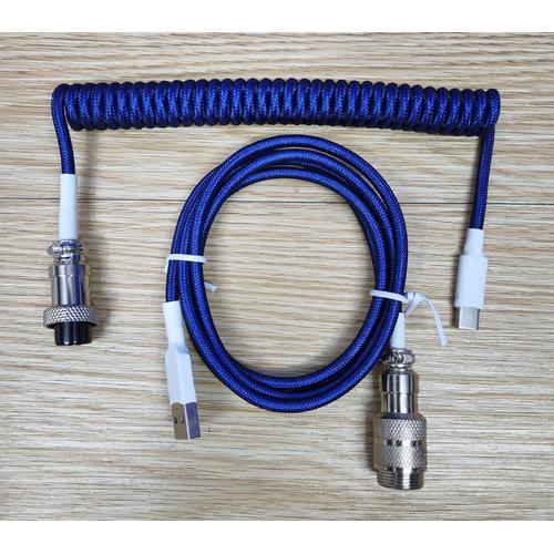 Jual Coiled Cable / kabel USB to Type-C Aviator for Mechanical Keyboard ...