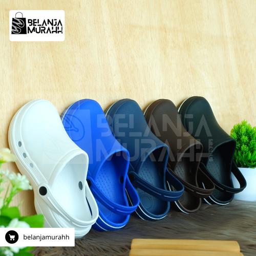 Jual Sandal Baim Kodok Polos Pria Wanita Unisex Anti slip Lentur ...