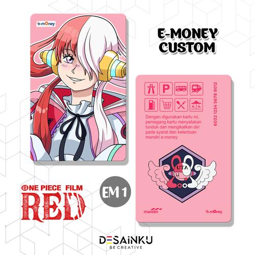 Jual E-money One Piece UTA / Emoney Custom / Emoney Anime / E-TOLL ...