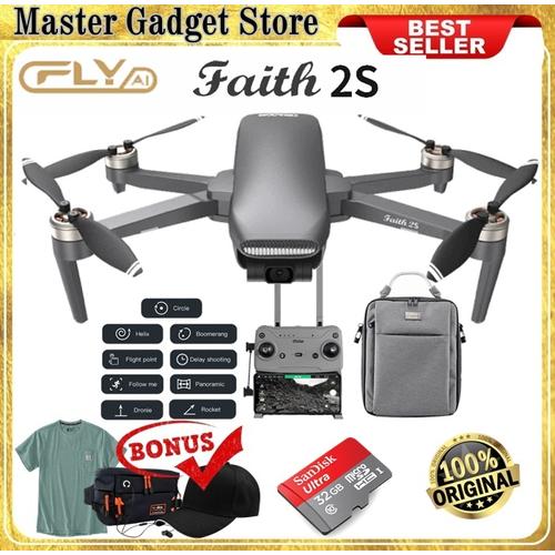 Promo DRONE CFLY FAITH 2S 3-AXIS GIMBAL CAMERA SONY 4K HD FPV Drone ...
