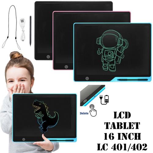 Jual LCD Drawing Writing Tablet 16" Papan Tulis Anak Board Writing Pad ...
