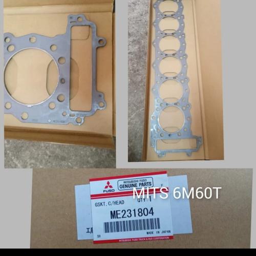 Jual GASKET CYLINDER HEAD FUSO FN62F - PACKING HEAD FUSO 6M60T ...