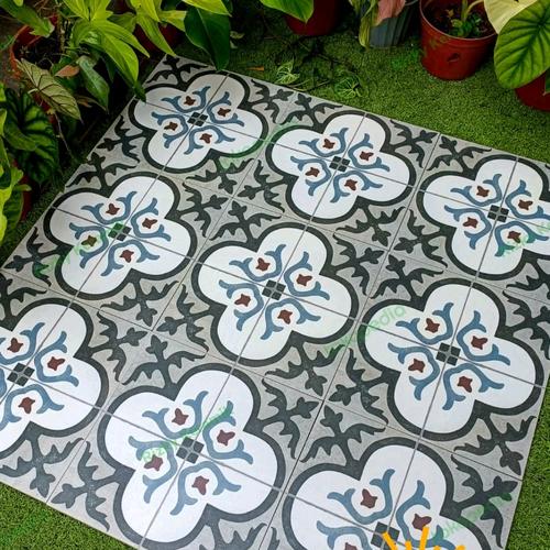 Jual Ubin Granit/Ubin retro style/Roman Granit/dGaudy Stillo/ 30x30cm ...