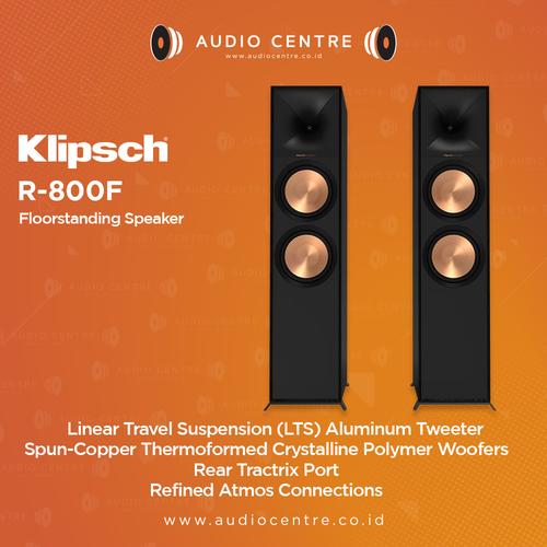 Promo Klipsch R-800F R800F Floorstanding Speaker dual driver 8 inch ...