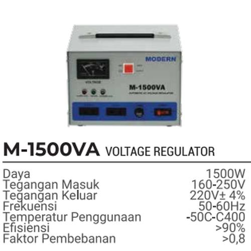 Jual Stabilizer LISTRIK 1.5KVA 1500VA MODERN Stabilizer Stavol Stavolt ...