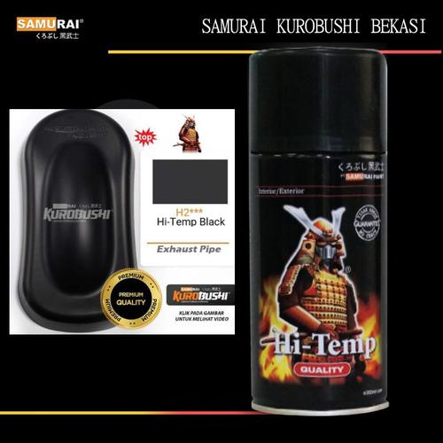 Jual Samurai Paint #H2*** Hi-Temp Black - Tahan Panas Hitam #H2***, 300ml - Kab. Bekasi ...