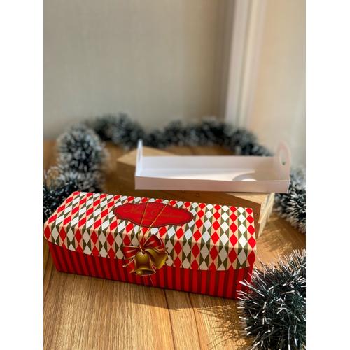 Jual kotak kue box rollcake dus bolu gulung packaging hampers natal ...