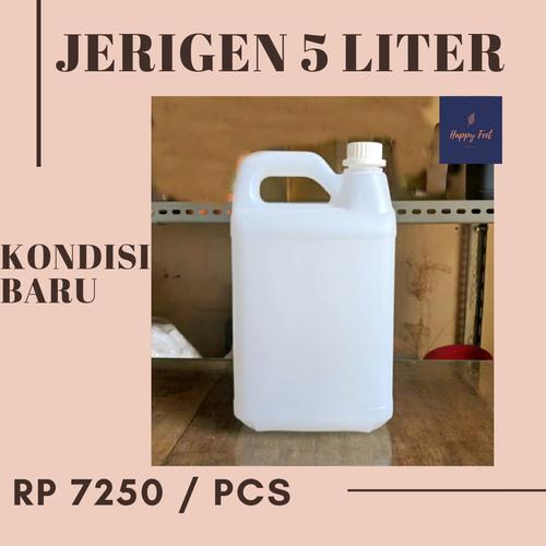 Jual BOTOL DIRIGEN JERIGEN JIRIGEN 5 LITER SEGEL (KONDISI BARU ...
