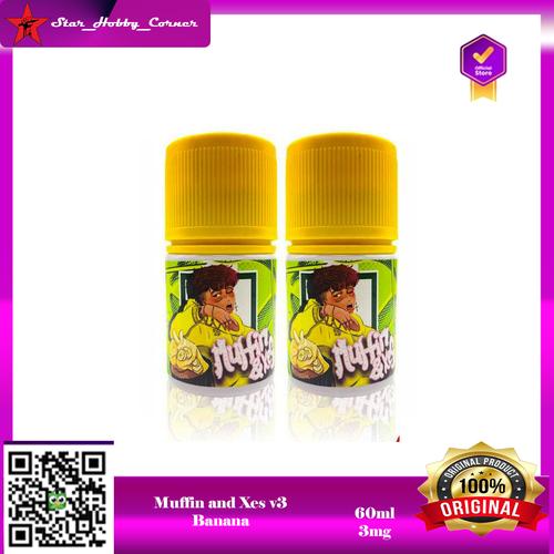 Jual Muffin And Xes V3 Banana Vape Liquid Freebaze by Reza arap @ybrap ...