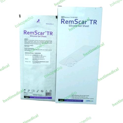 Jual Remscar TR 3,5 x 15cm - menyamarkan bekas luka hipertrofik dan ...