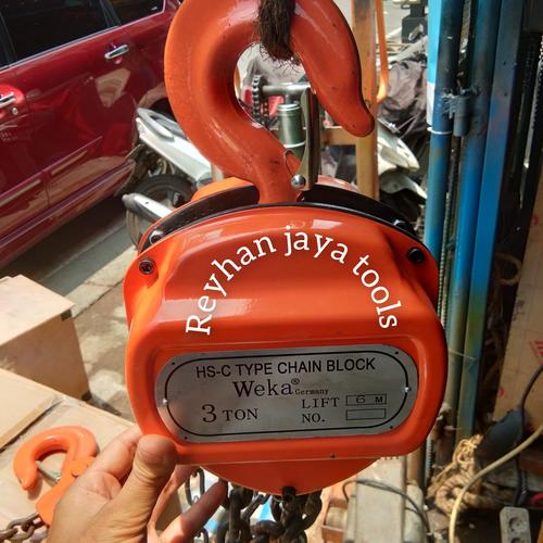 Jual Chain Block Takel 3 Ton x 6 Meter WEKA GERMANY - Jakarta Utara ...