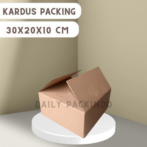 Jual Kardus/Packing/Dus/Corrugated/Box Ukuran 30X20X10 Cm Baru B Flute ...