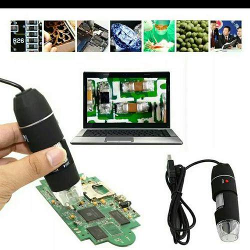 Jual USB Digital Microscope 1000x Zoom 8Led Mikroskop Dekstop PC HP ...