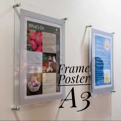 Jual Frame Poster Acrylic A3 ( 48x36 ) 2mm - Kota Medan - Akrilikmedan ...