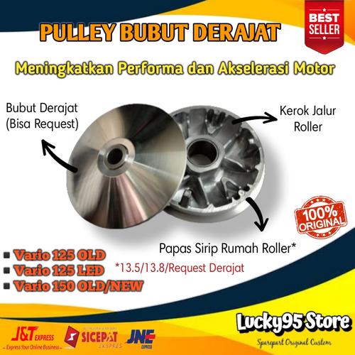 Jual pulley pully custom rumah roller roler vario 125 150 pcx 150 ...