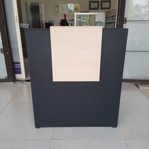 Jual meja resepsionis uk 40x100cm tinggi 116cm/kokoh/modern/minimalis ...