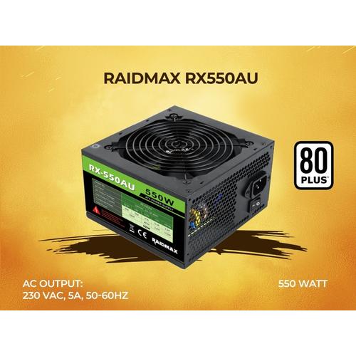 Jual Power Supply RAIDMAX RX-550AU 550W - Kab. Bogor - Ganyu Store ...