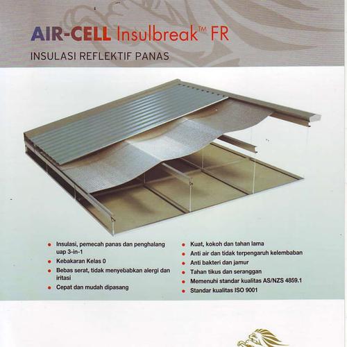 Jual Air-Cell insulbreak 40f Insulation alumunium foil atap - Kota ...