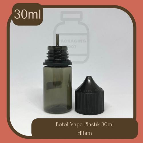Jual Botol Liquid Vape Hitam 30ml/ Chubby Gorilla PET/Botol Vape Kosong ...