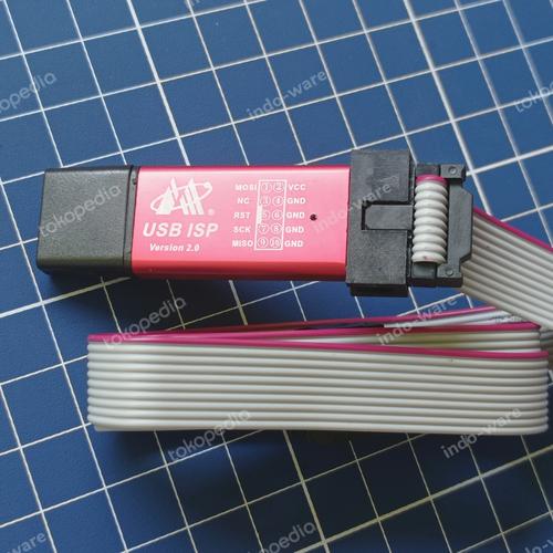 Jual USB ISP 51 AVR Mikrokontroller Programmer Downloader USBISP usbisp ...