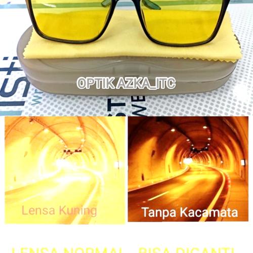 Jual Kacamata Night Vision b kendaraan di malam hari Lensa Normal ...