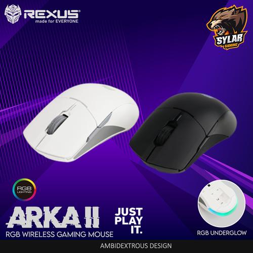 Jual Rexus Arka II / Arka 2 RX107 Wireless Gaming Mouse - Hitam ...