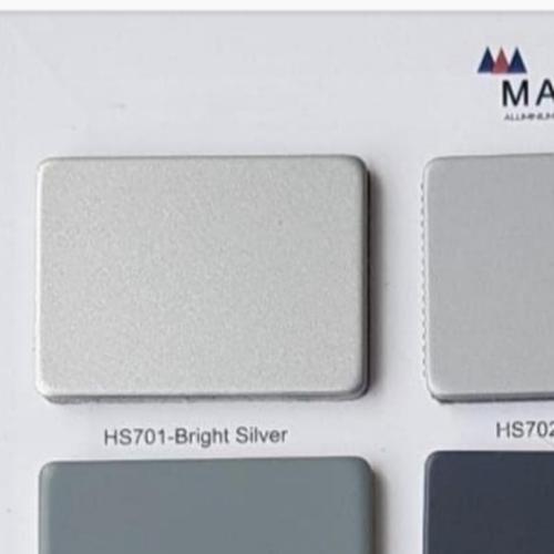 Jual ACP MARKS 4MM PVDF (0.3) 2440 dan 4880 - BRIGHT SILVER, 1.22 x 2. ...