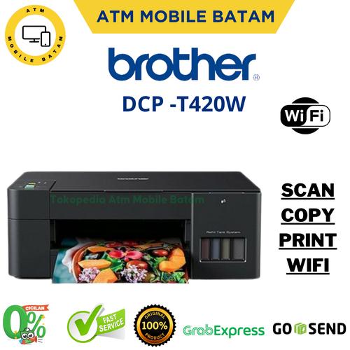 Jual BROTHER DCP-T420W Printer Ink Tank (Print,Scan,Copy,Wireless ...