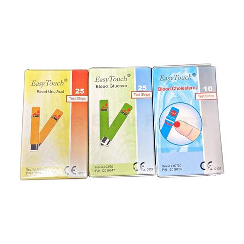 Jual EasyTouch Test Strip - strip test blood uric acid/glucose ...
