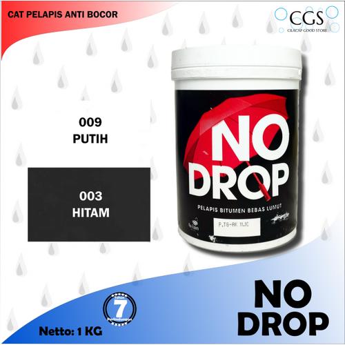 Jual NO DROP HITAM 1Kg Pelapis Anti Bocor Waterproofing / cat no drop ...