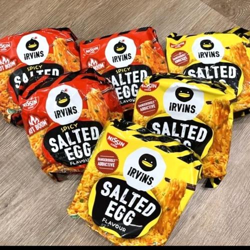 Jual IRVIN MIE INSTAN IRVINS SALTED EGG ORIGINAL SPICY eceran/satuan - ORIGINAL - Kab. Bekasi ...