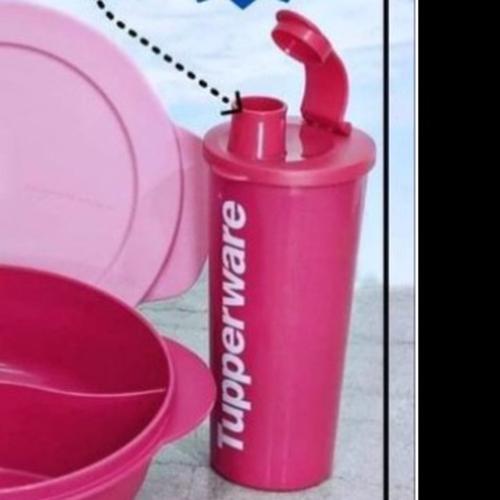 Jual botol minum Tupperware Giant Tumbler with Spout corong PINK ...