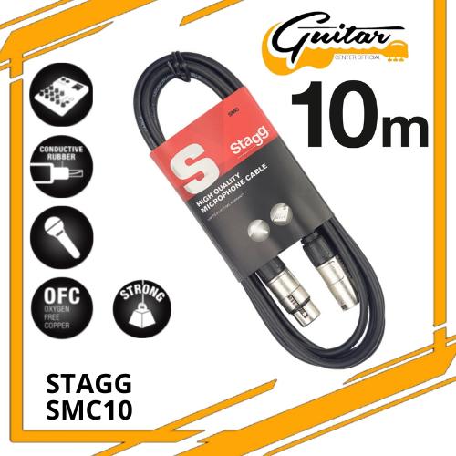Jual Stagg SMC10 10 Meter Kabel XLR Male to XLR Female Microphone Mic ...