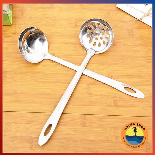 Jual Sendok Kuah Sayur Centong Irus Lubang Sup Soup Ladle Stainless ...