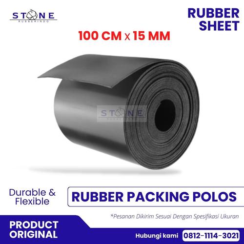 Jual Rubber Sheet 15 mm x 100 cm Karet Packing 15mm / Paking Karet ...