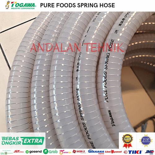 Jual Selang Togawa Fure Foods Spring Hose 5/8 inch 15 x 22 mm Harga ...