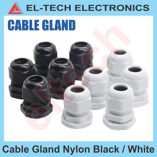 Jual Cable Kabel Gland Nilon PG7 PG9 PG11 PG13.5 PG16 PG19 PG21 PG25 ...