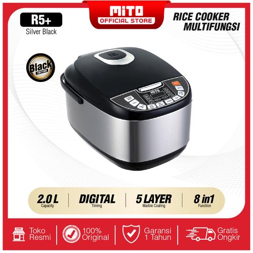 Promo MITO Digital Rice Cooker R5+ Magic Com Penanak Nasi 2L - GOLD Cicil 0% 3x - Kota Tangerang ...