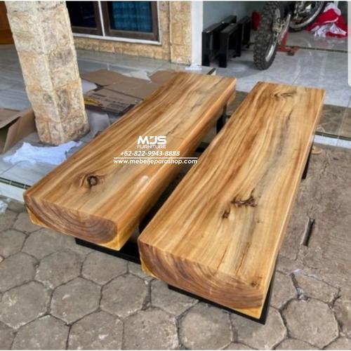 Jual Bangku Kayu Solid Trembesi Balok Tebal - Kab. Jepara - MJS ...
