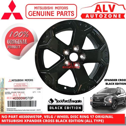 Jual VELG RING 17 ASLI MITSUBISHI XPANDER CROSS BLACK EDITION ...